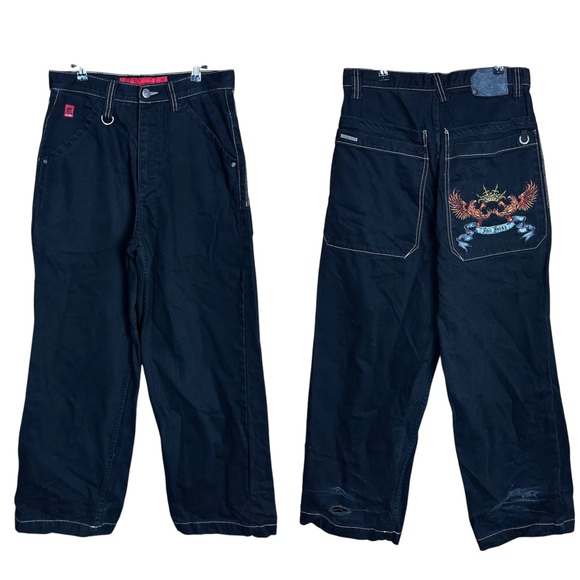 JNCO | Jeans | Jnco 9s Phoenix Hype Skater Streetwear Embroidered ...